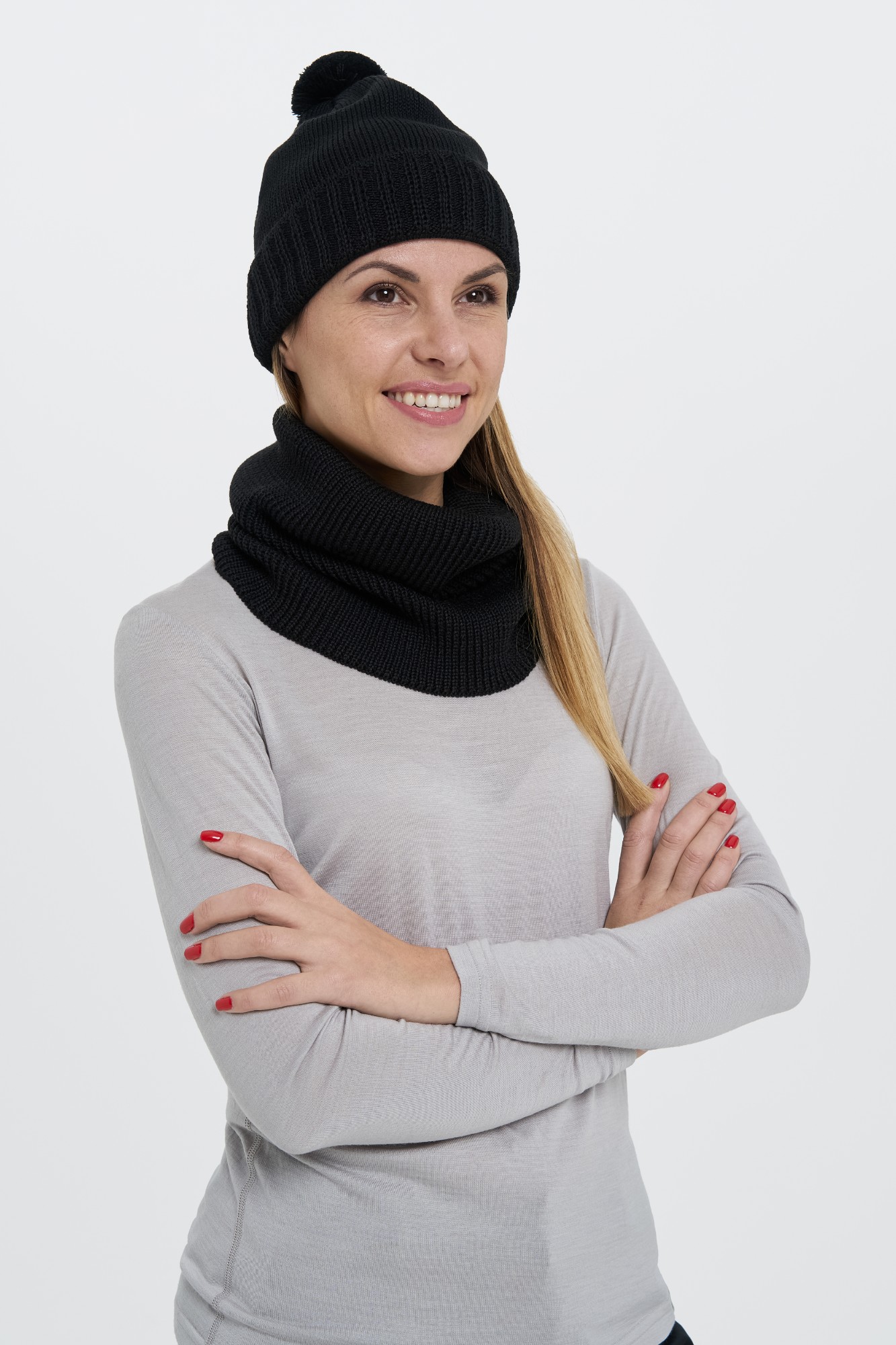 Knitted merino wool cap | Audimas