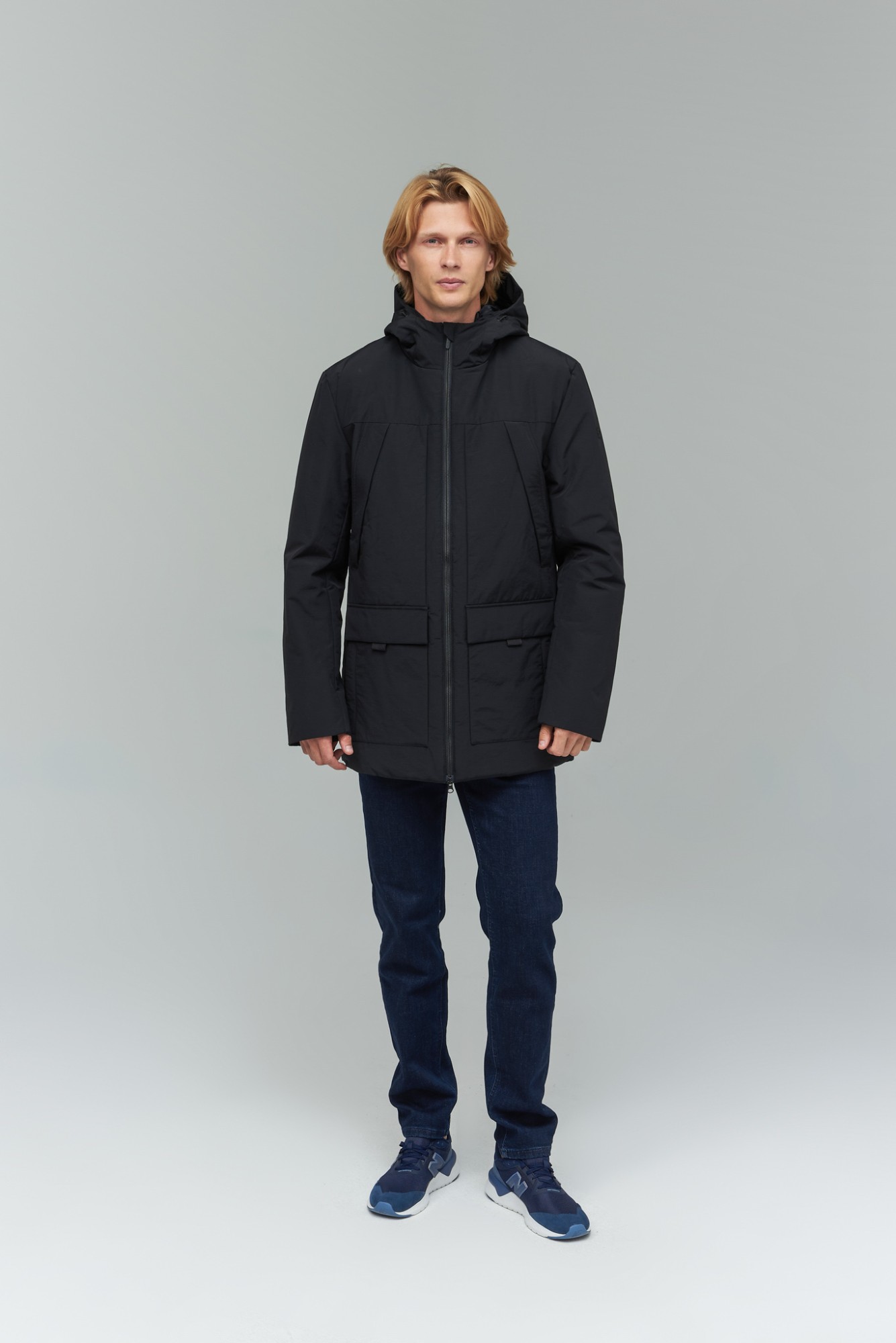Long jacket with THERMORE thermal insulation | Audimas