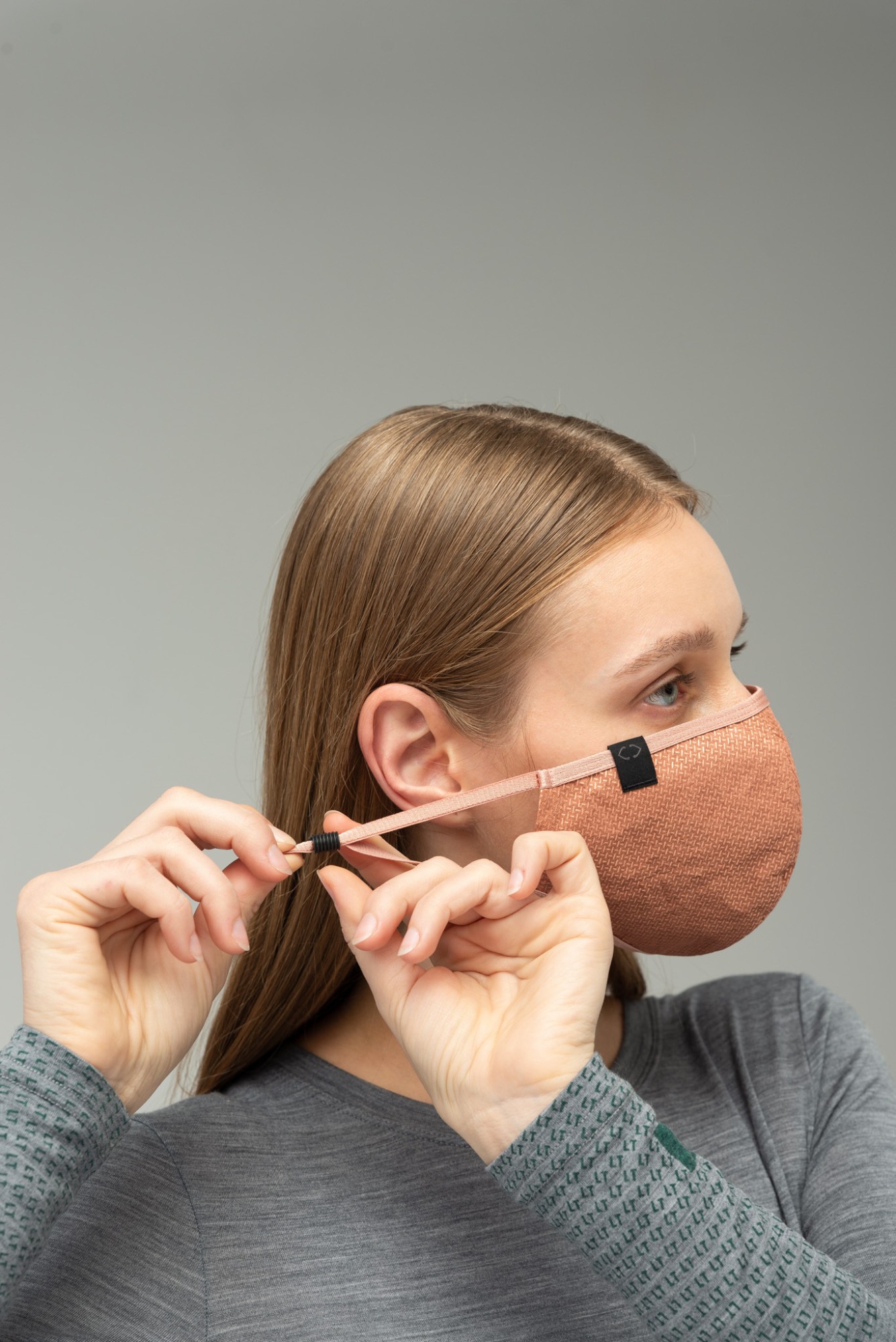 Reusable 3D mask with copper coating | Audimas