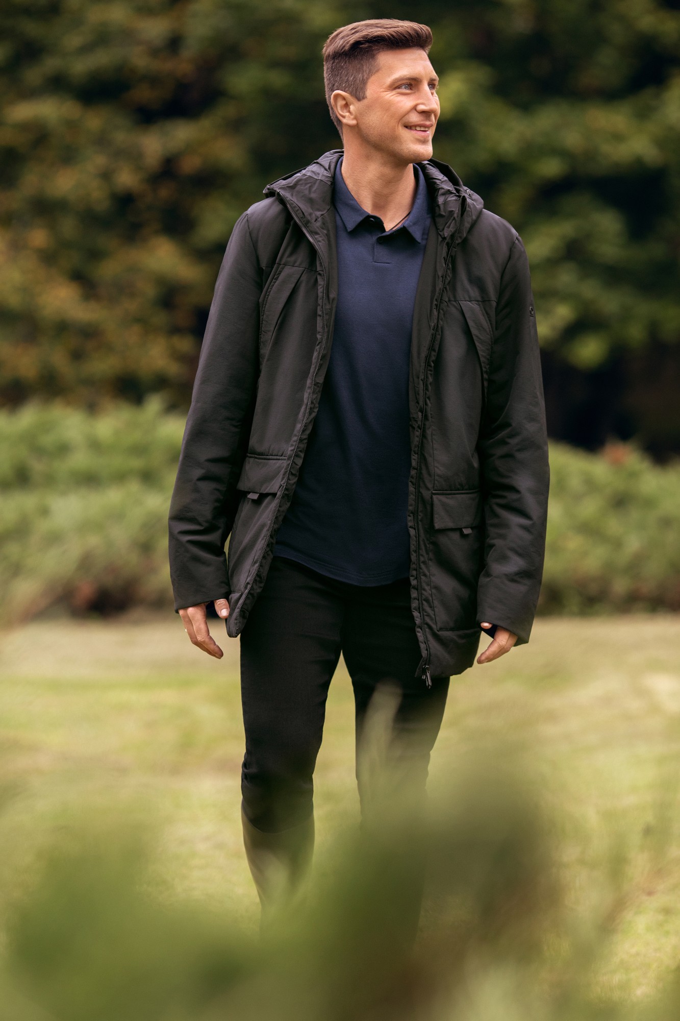 Long jacket with THERMORE thermal insulation | Audimas