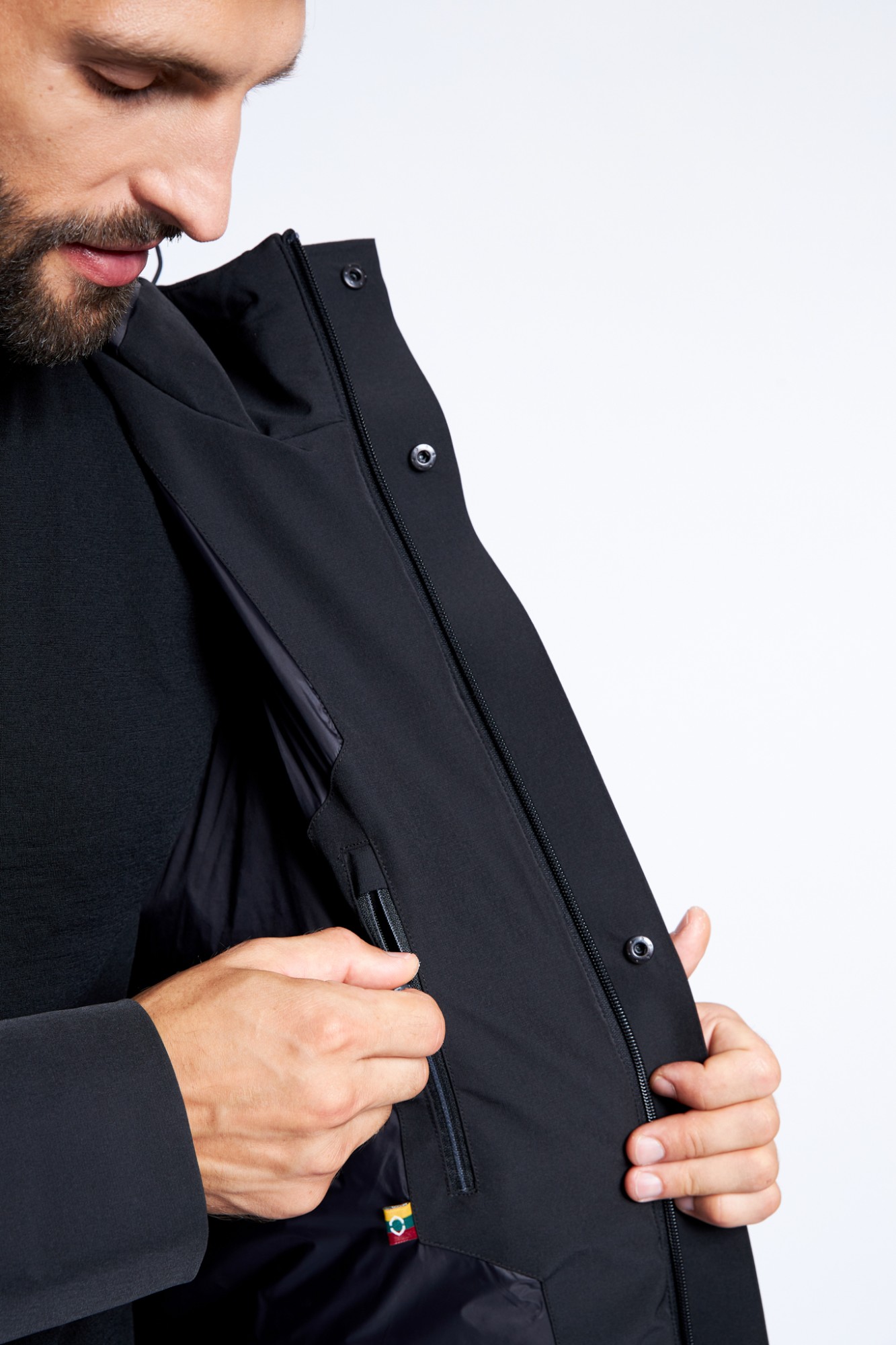 Long water repellent 3M THINSULATE jacket | Audimas