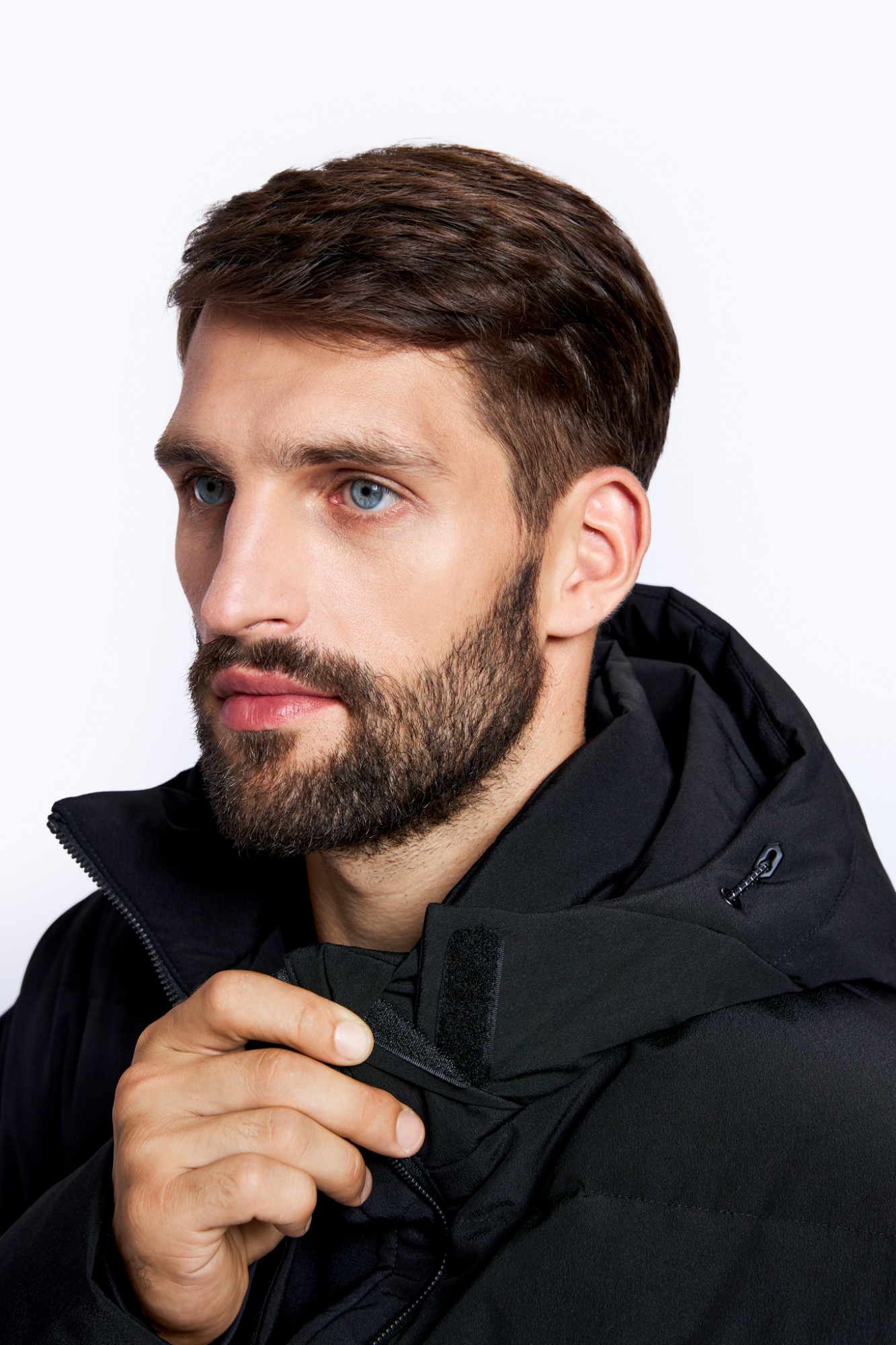 Puffer down coat with membrane | Audimas
