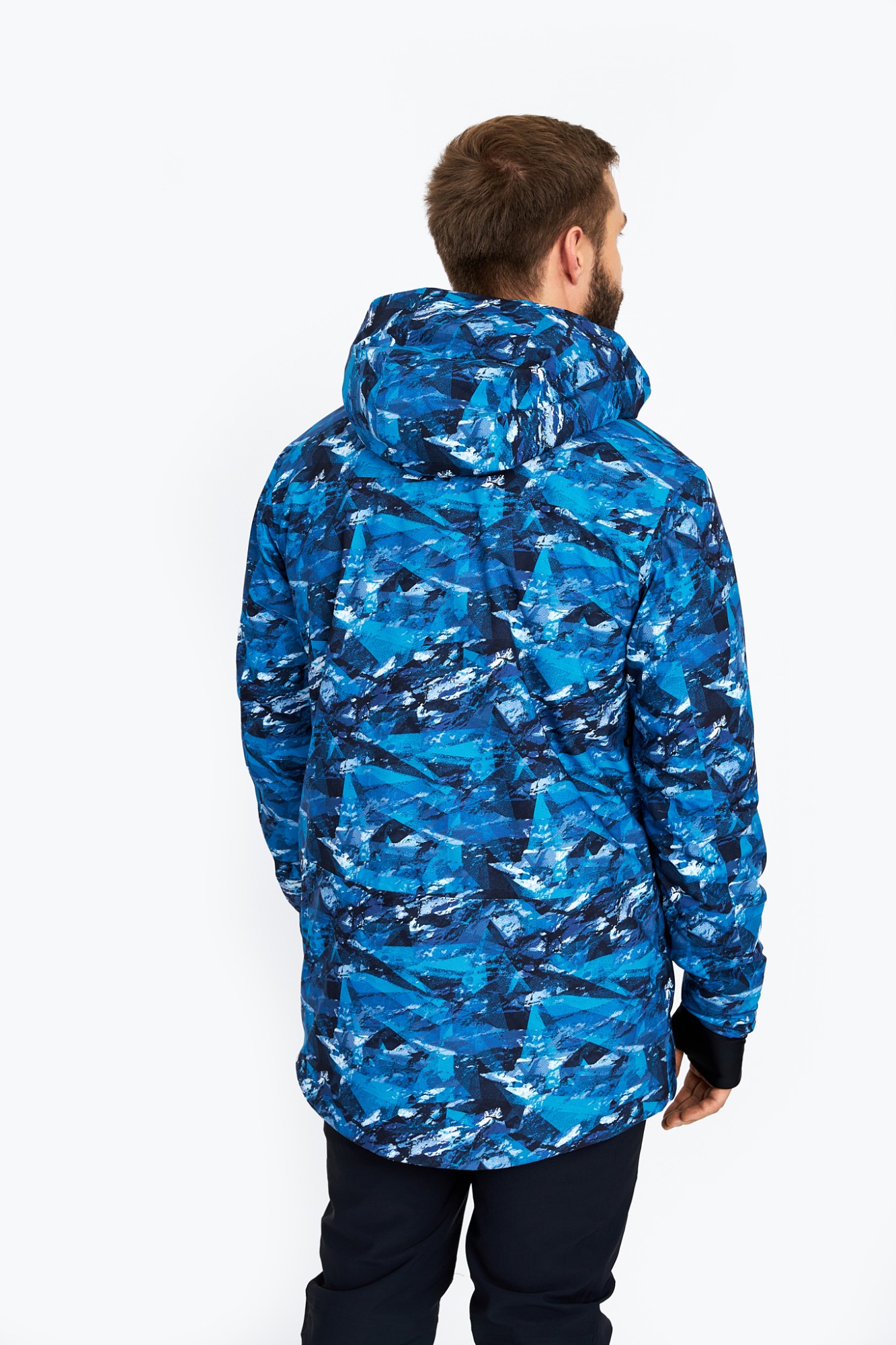 Long ski jacket with THERMORE thermal insulation | Audimas