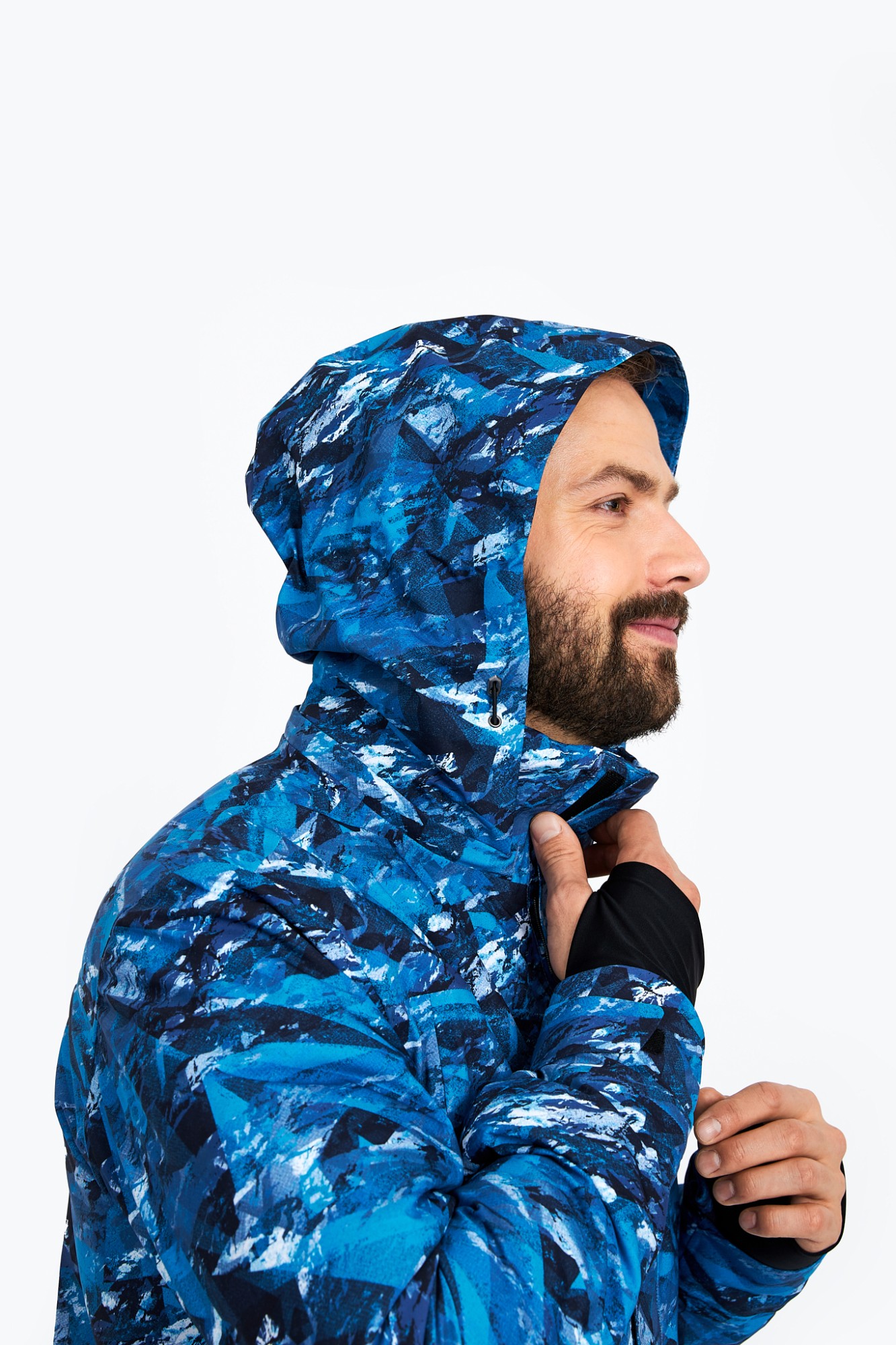 Long ski jacket with THERMORE thermal insulation | Audimas
