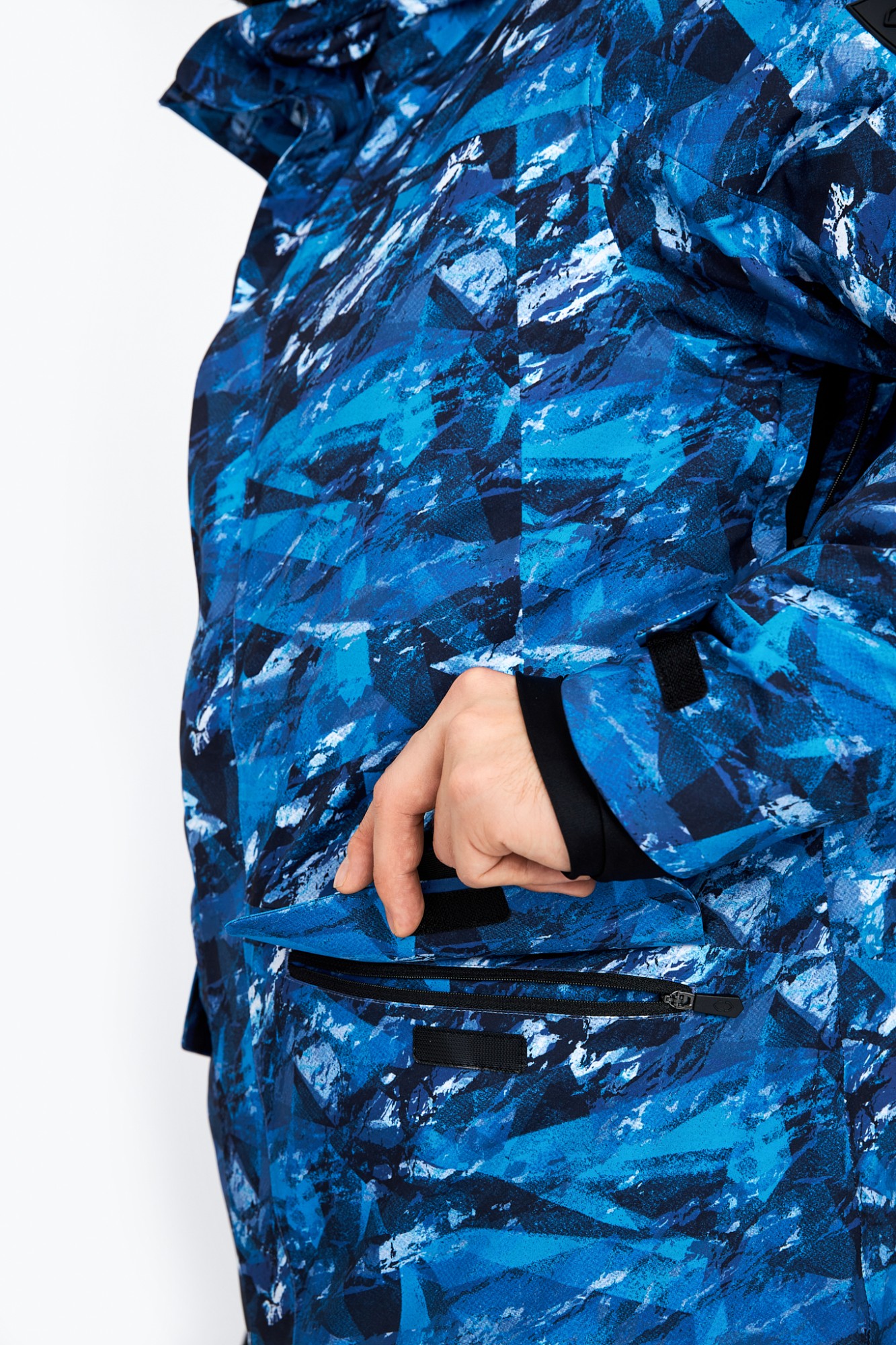 Long ski jacket with THERMORE thermal insulation | Audimas