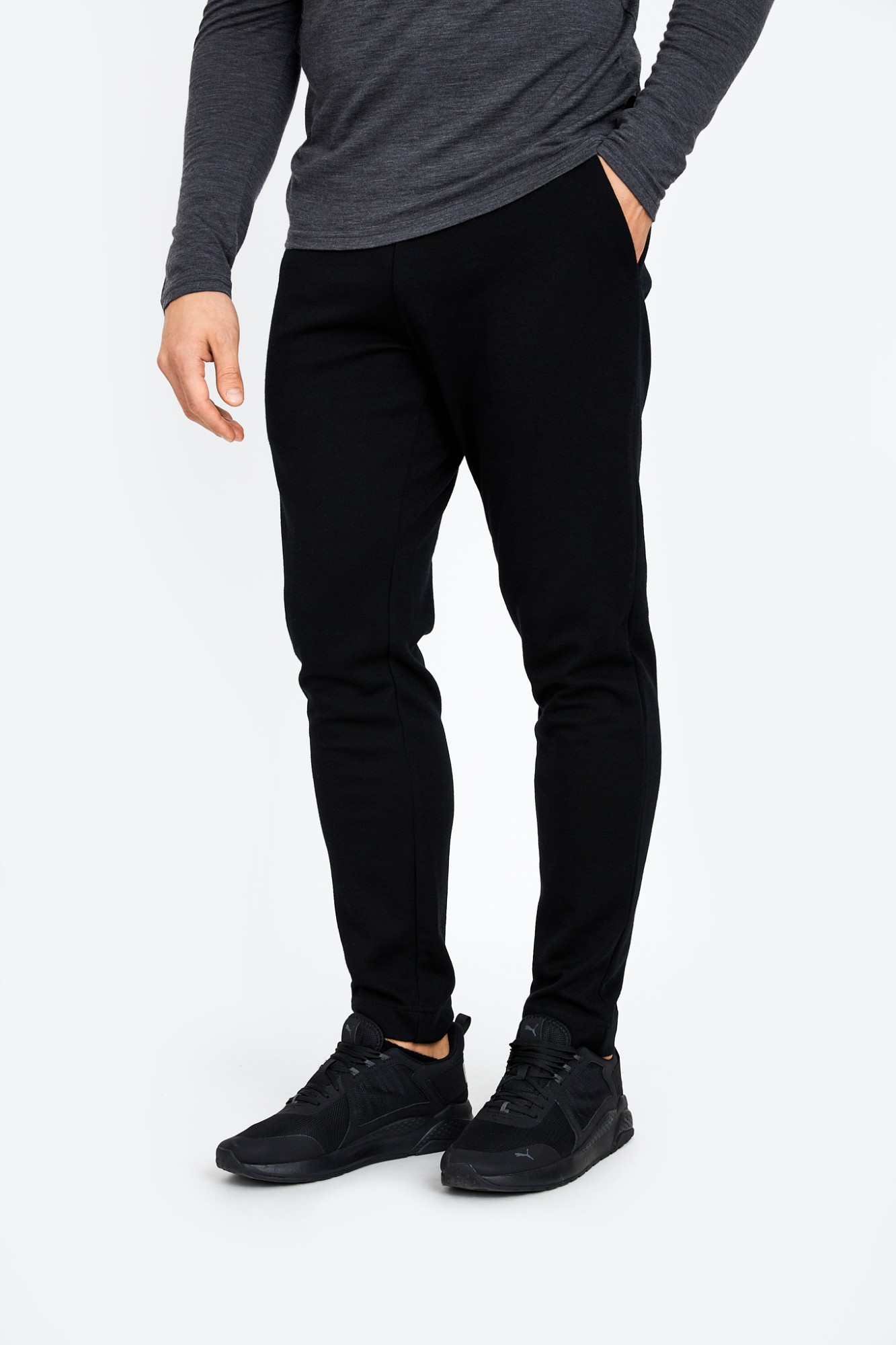 Merino wool blend sweatpants | Audimas