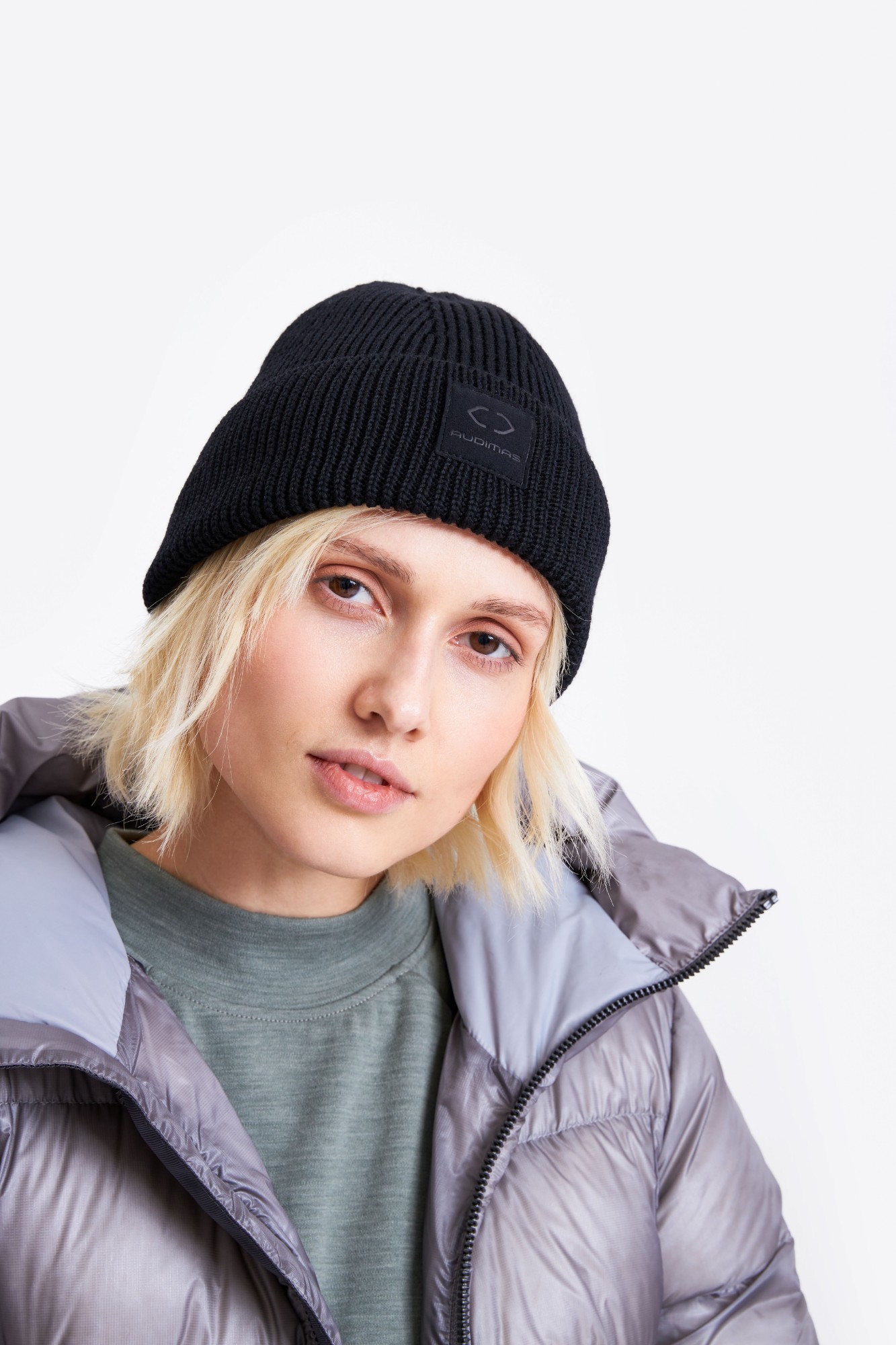 Knitted merino wool hat | Audimas