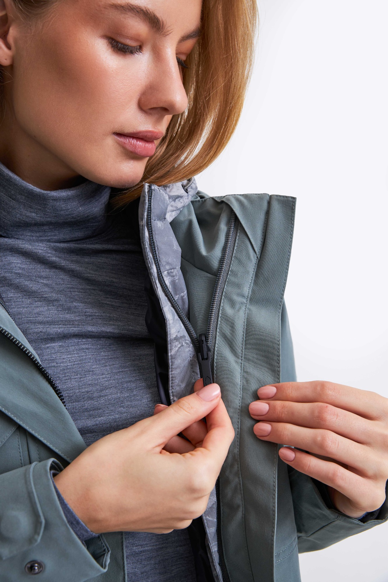 Multifunctional 2 in 1 coat with 5 000 membrane | Audimas