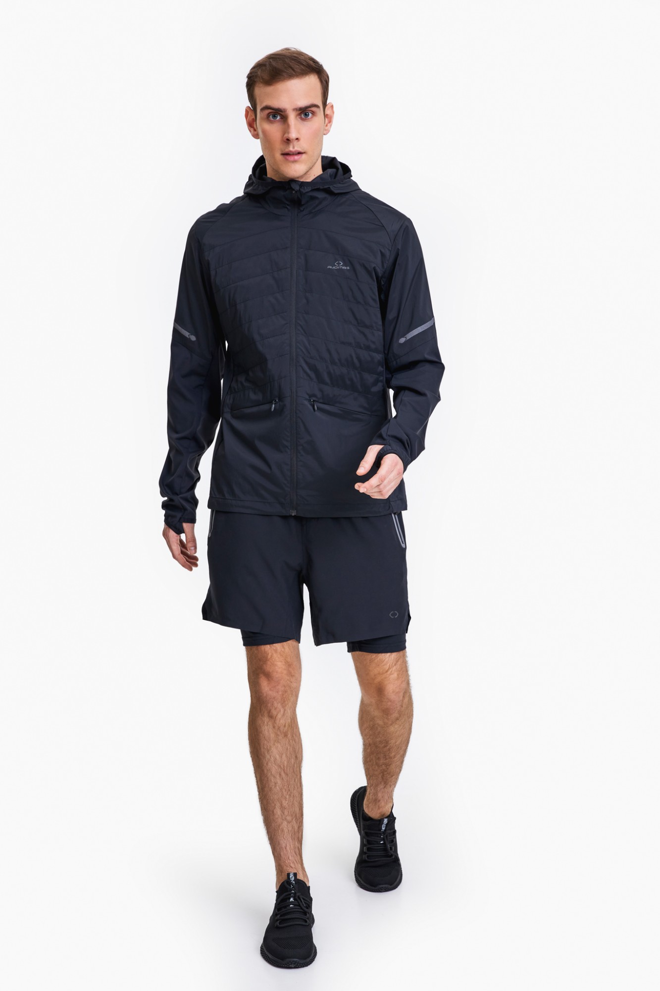 Hybrid running jacket | Audimas