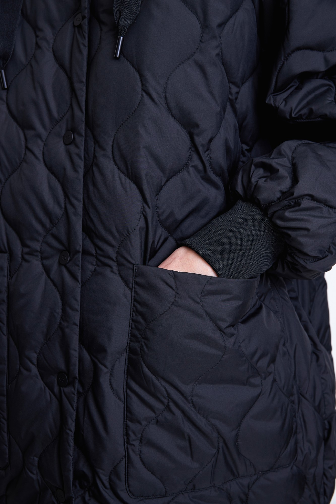 Oversized quilted jacket | Audimas