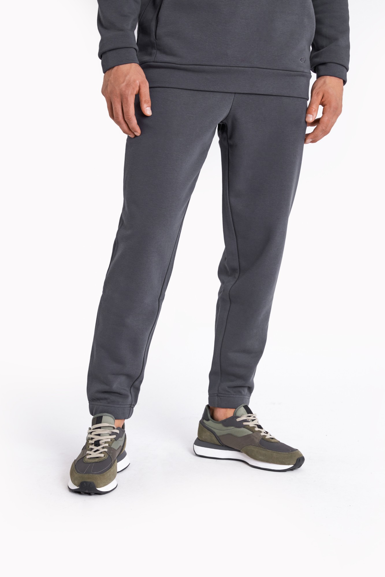 Organic cotton French terry sweatpants | Audimas