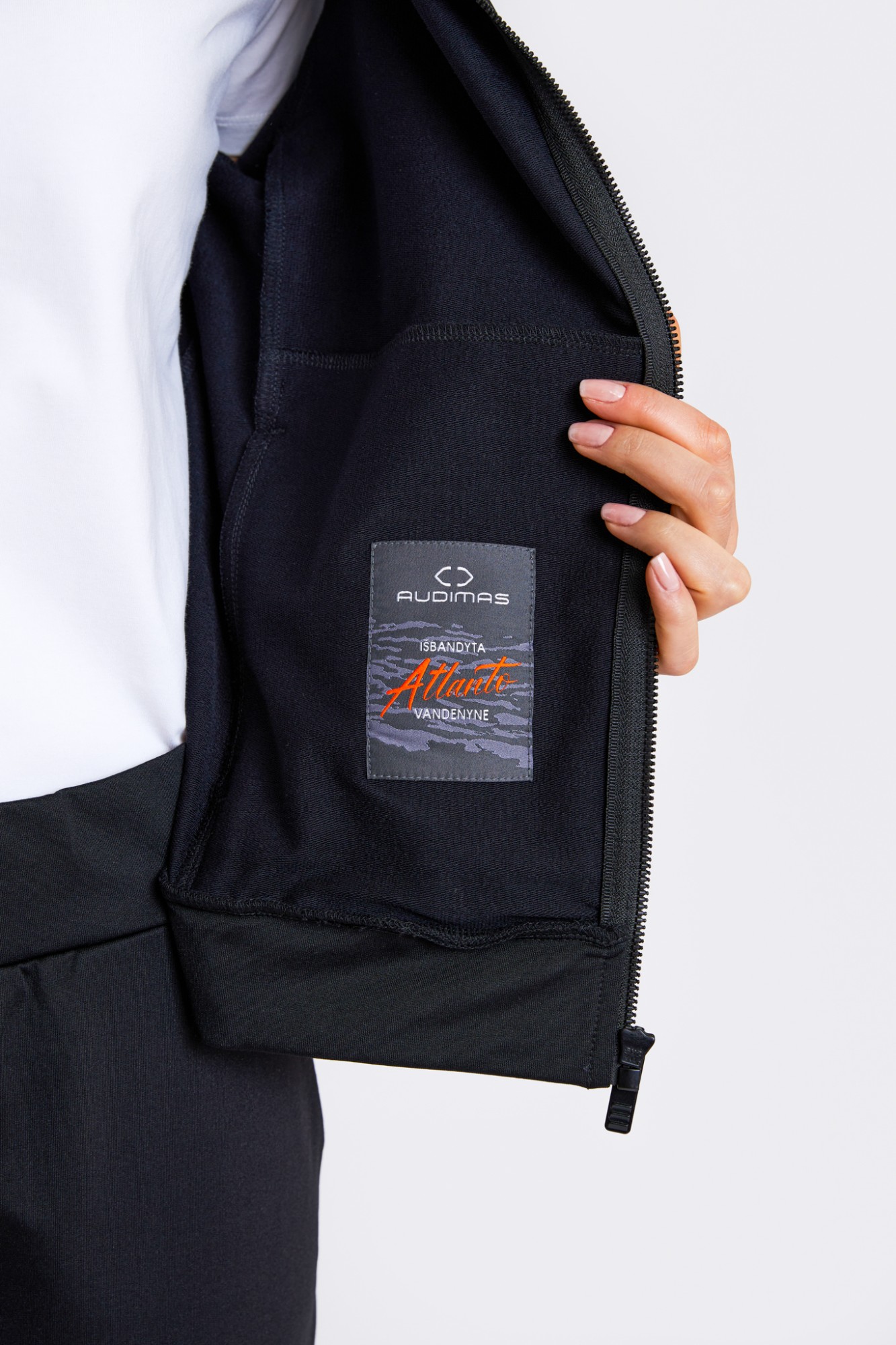 National collection cotton full-zip club jacket | Audimas