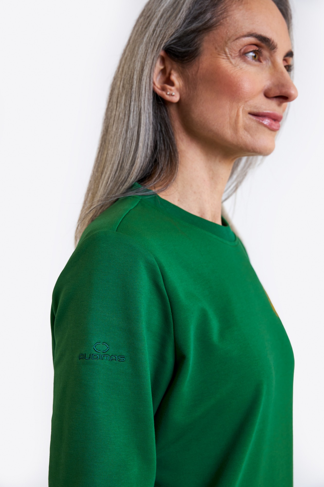 National collection embroidered sweatshirt | Audimas