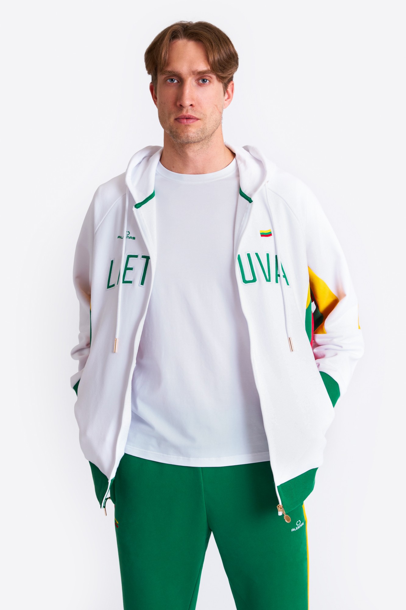 National collection zip-through hoodie | Audimas