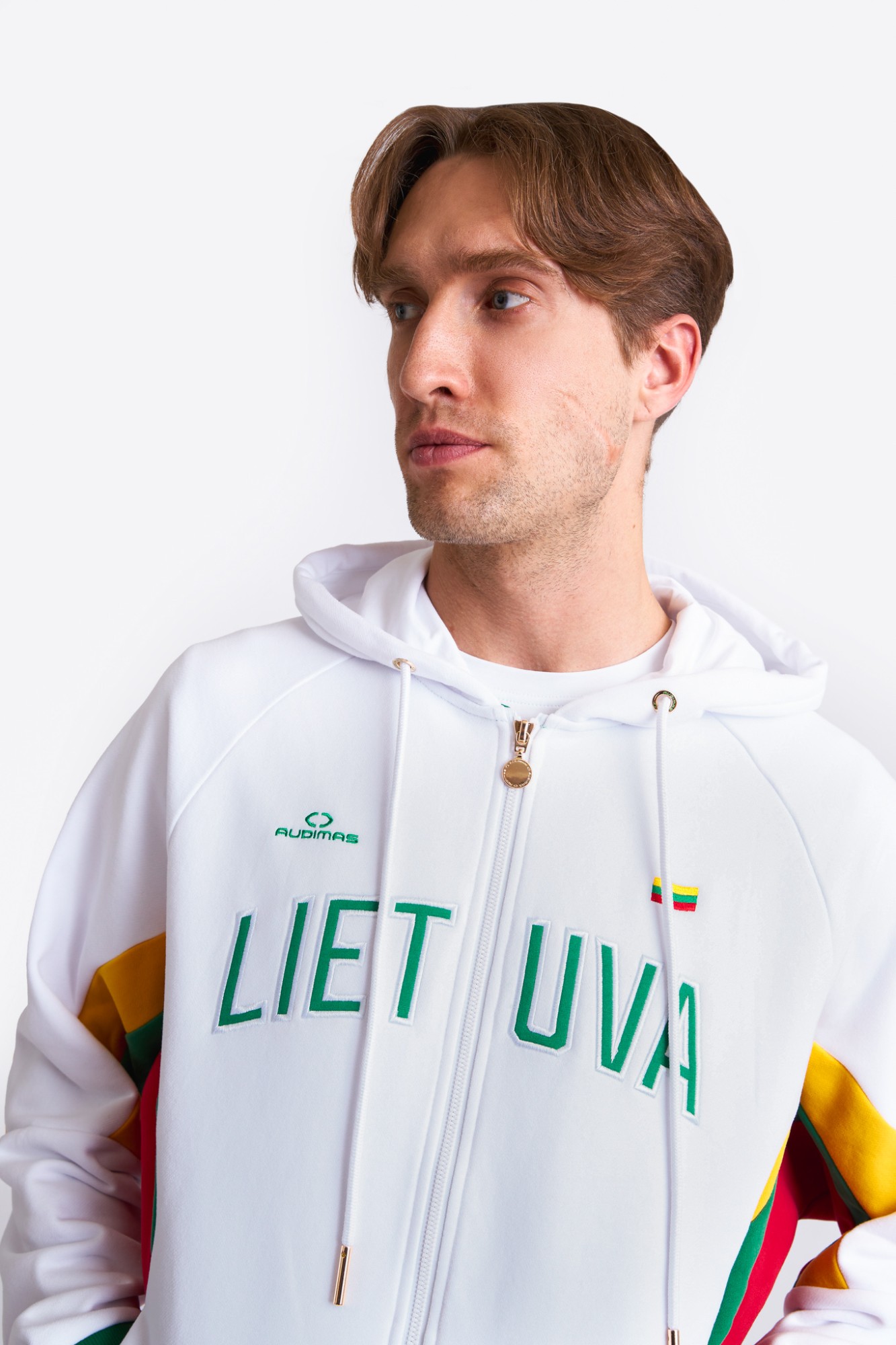 National collection zip-through hoodie | Audimas