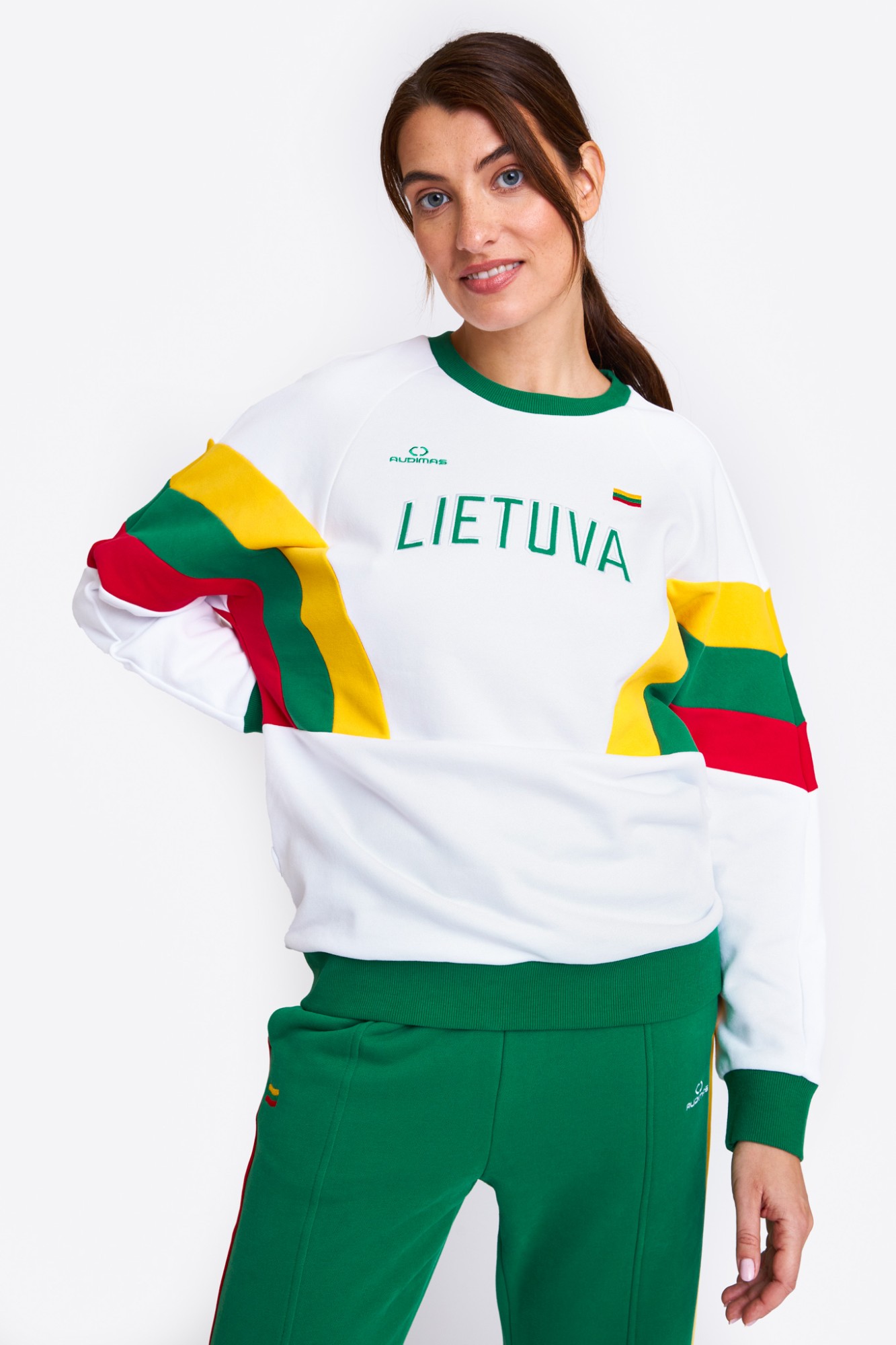 National collection crewneck sweatshirt | Audimas