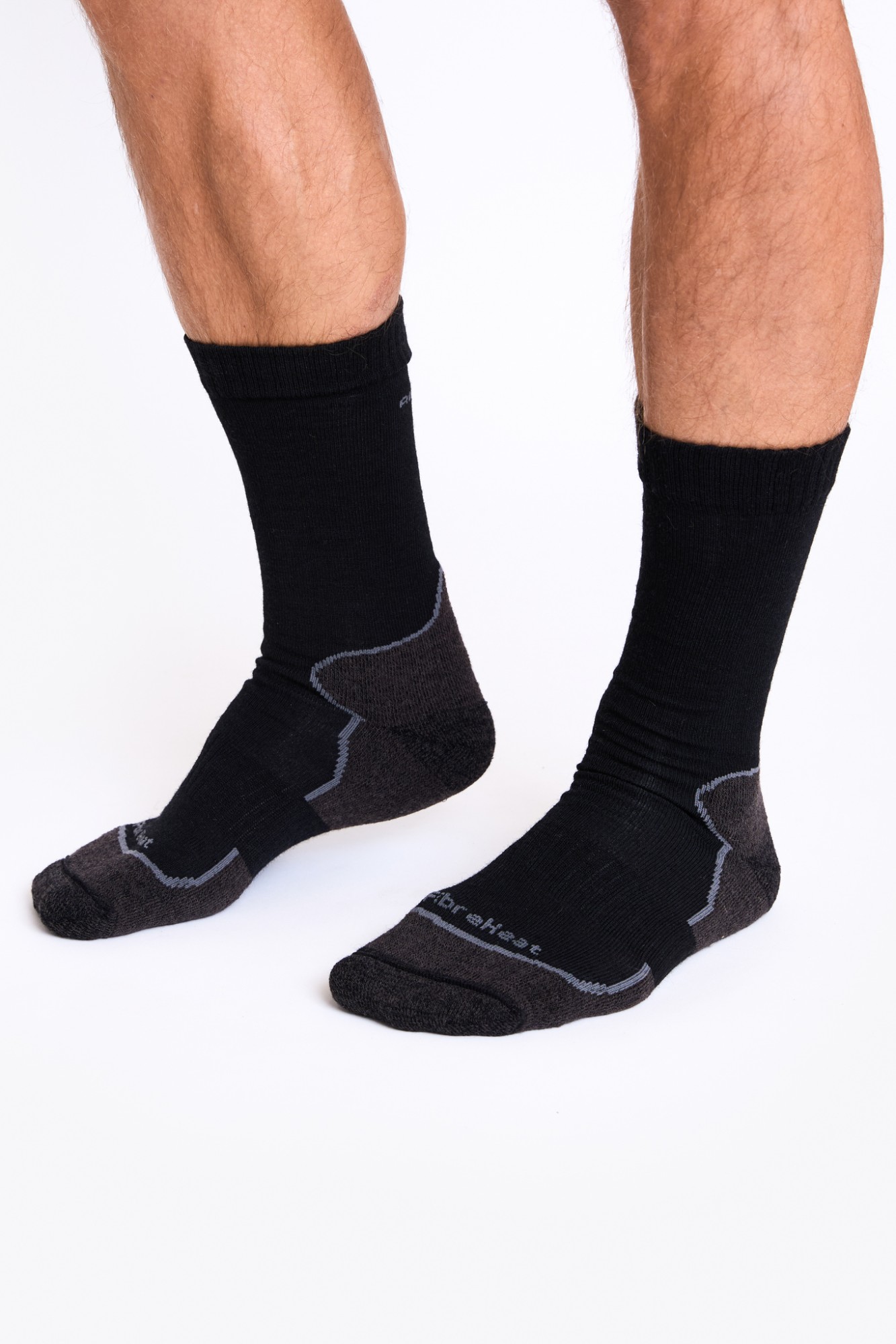 FibreHeat and merino wool fibers socks | Audimas