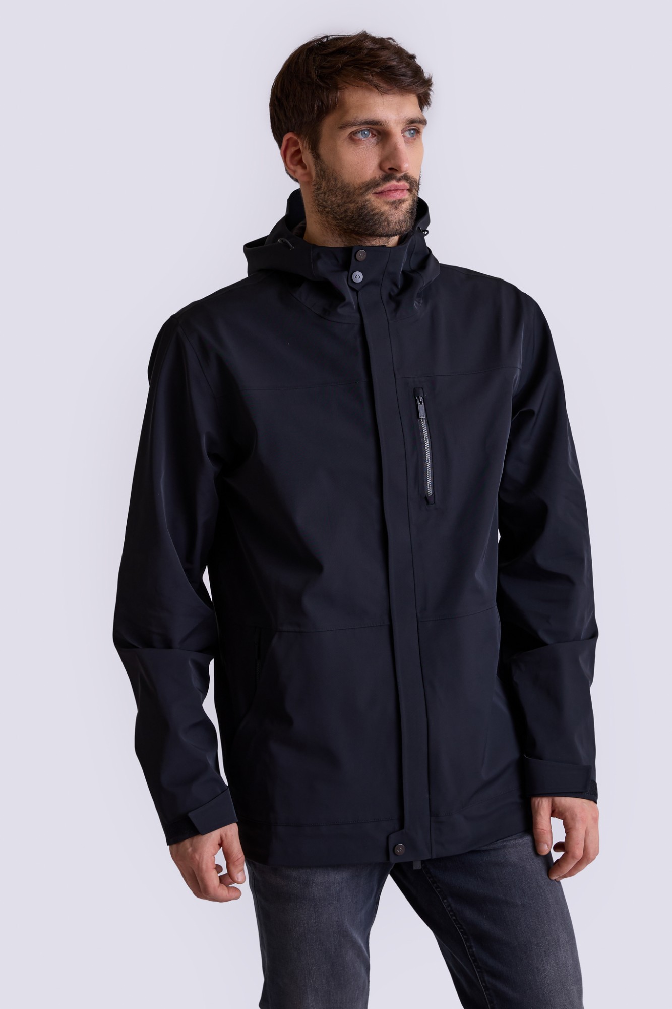 Light water repellent parka jacket with membrane | Audimas