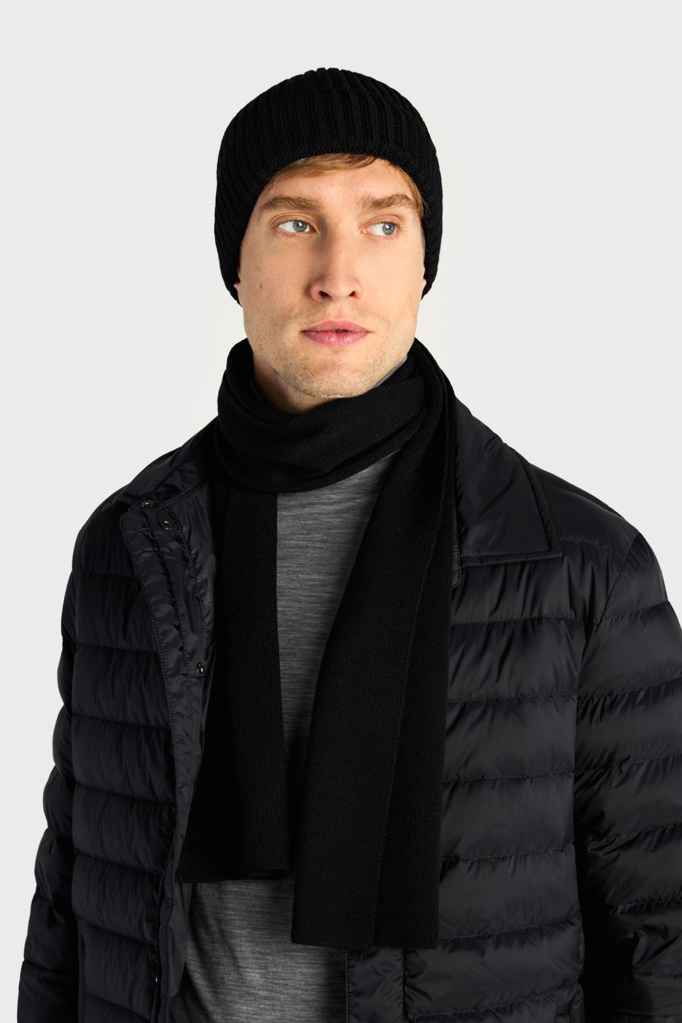 Knitted merino wool hat | Audimas