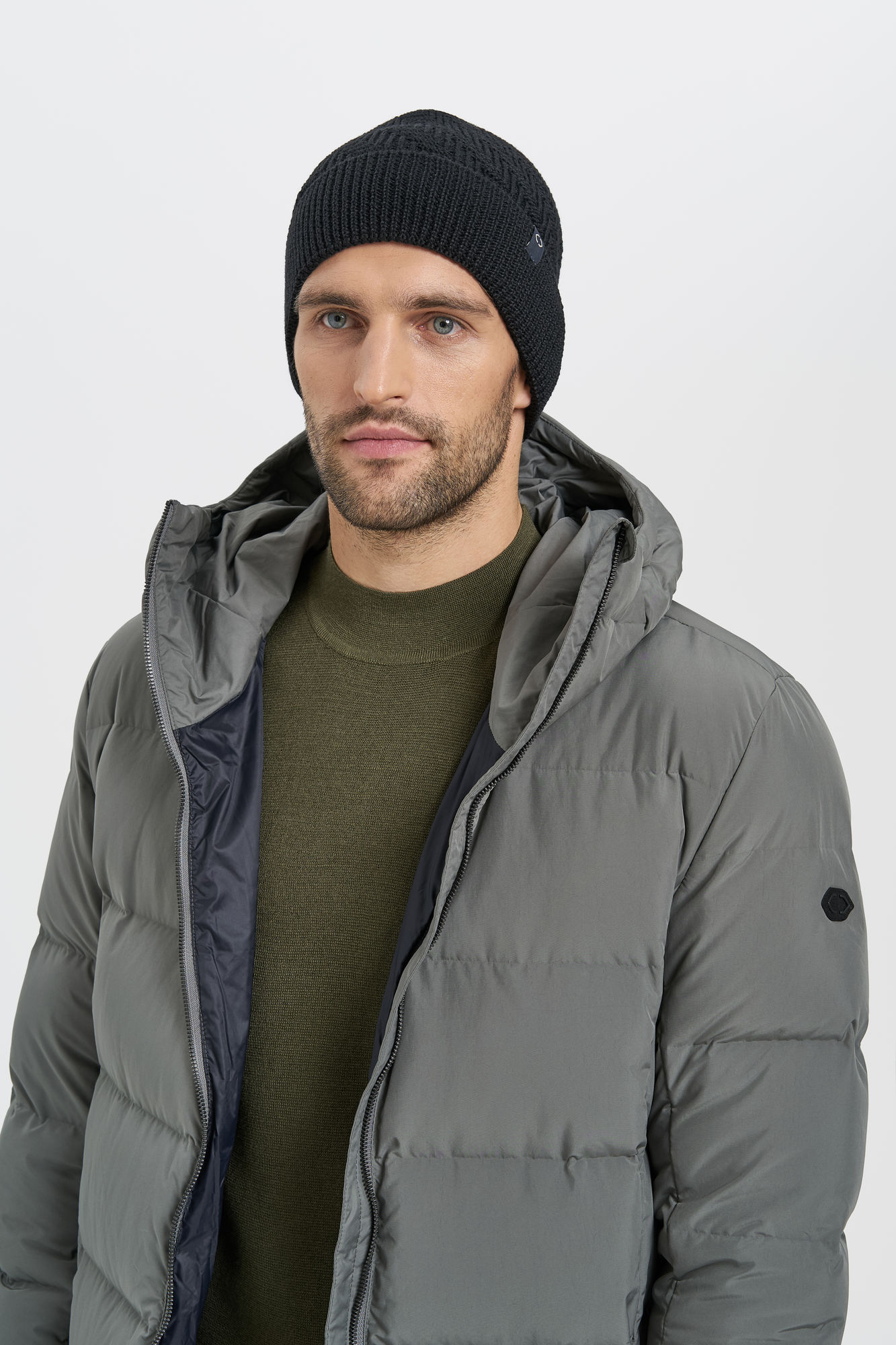 Knitted merino wool cap | Audimas