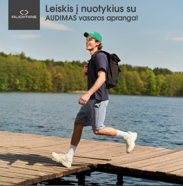 Sportswear and apparel for active lifestyle | Audimas