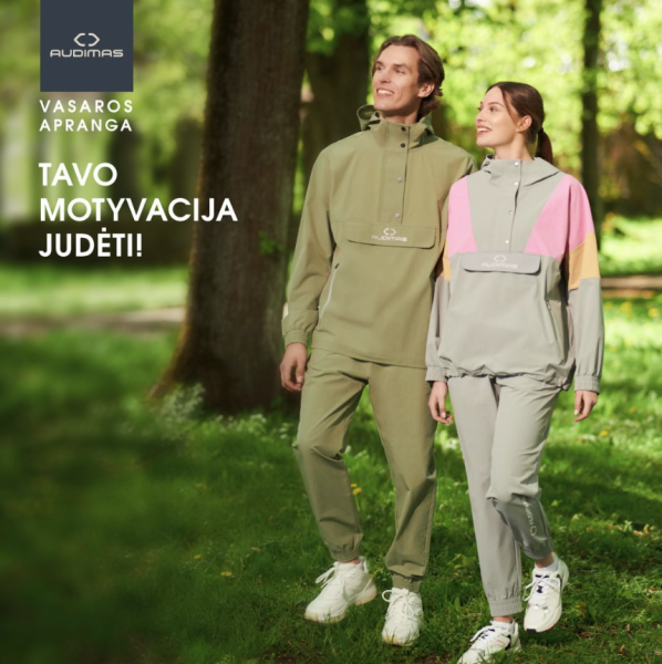 Sportswear and apparel for active lifestyle | Audimas
