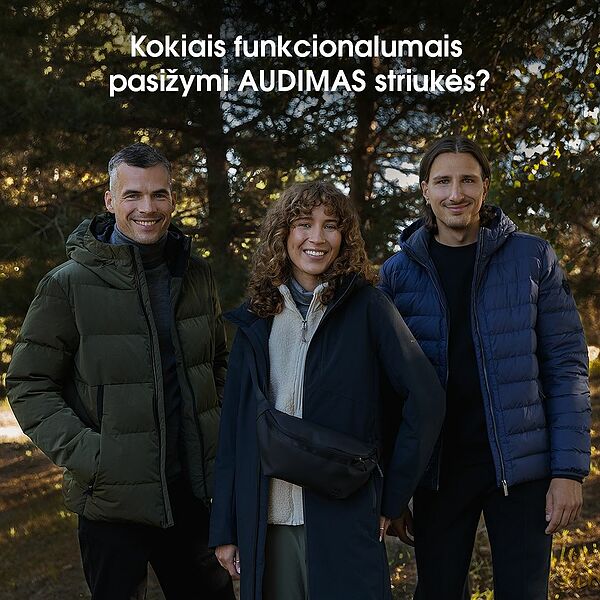 Sportswear and apparel for active lifestyle | Audimas